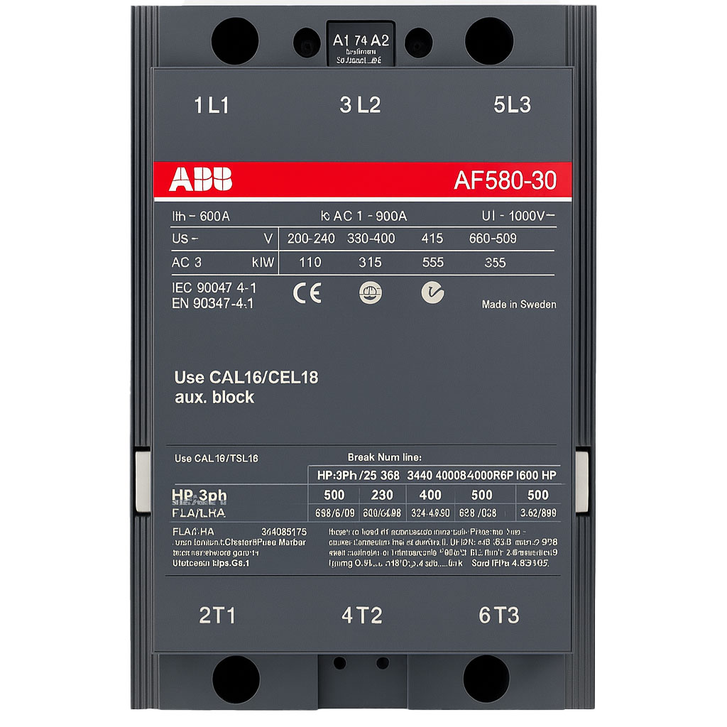 ABB - AF580-30 - Contactor - Tested - Gruber Power Services