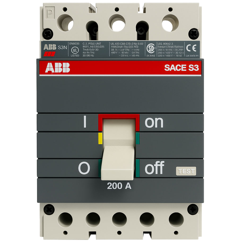 ABB - S3N - 3POLE - DP-4203 - Circuit Breaker - Tested - Gruber Power ...