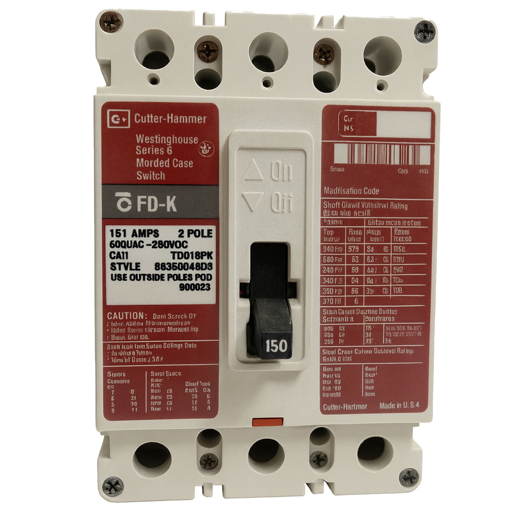 CUTLER HAMMER - 3-POLE - FD-K - Circuit Breaker - Tested - Gruber Power ...