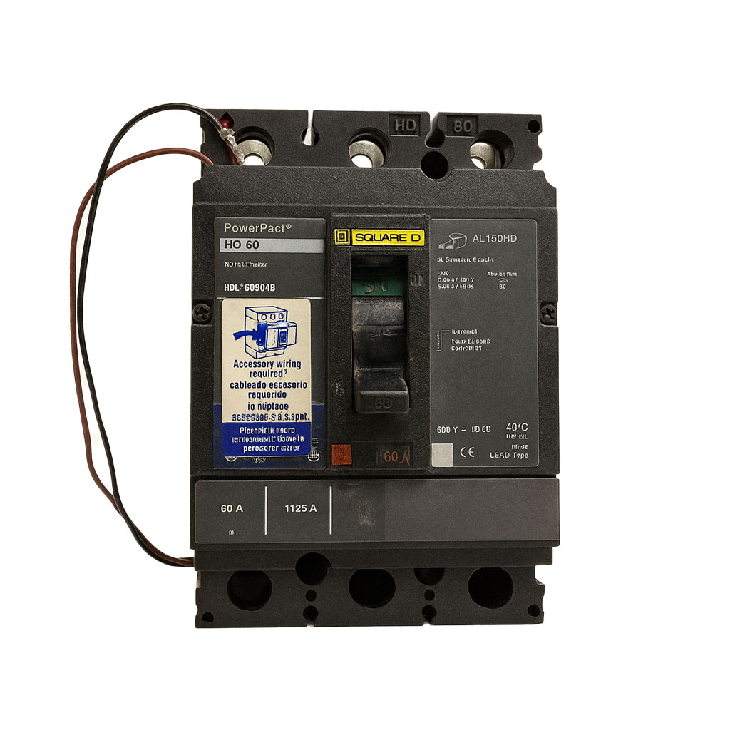 SQUARE D - HG 060 - PowerPact Circuit Breaker - Tested - Gruber Power ...