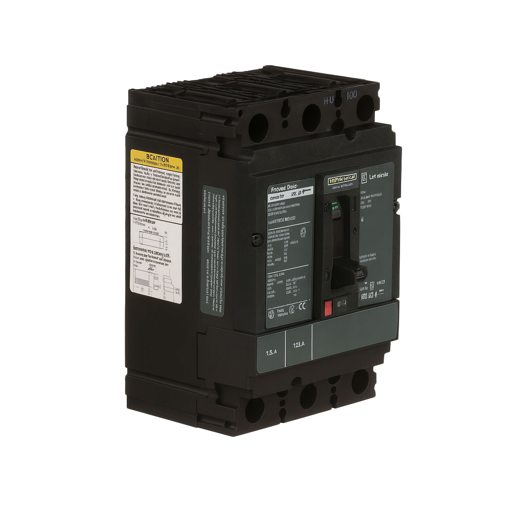 SQUARE D - HJ 150 - PowerPact Circuit Breaker - Tested - Gruber Power ...