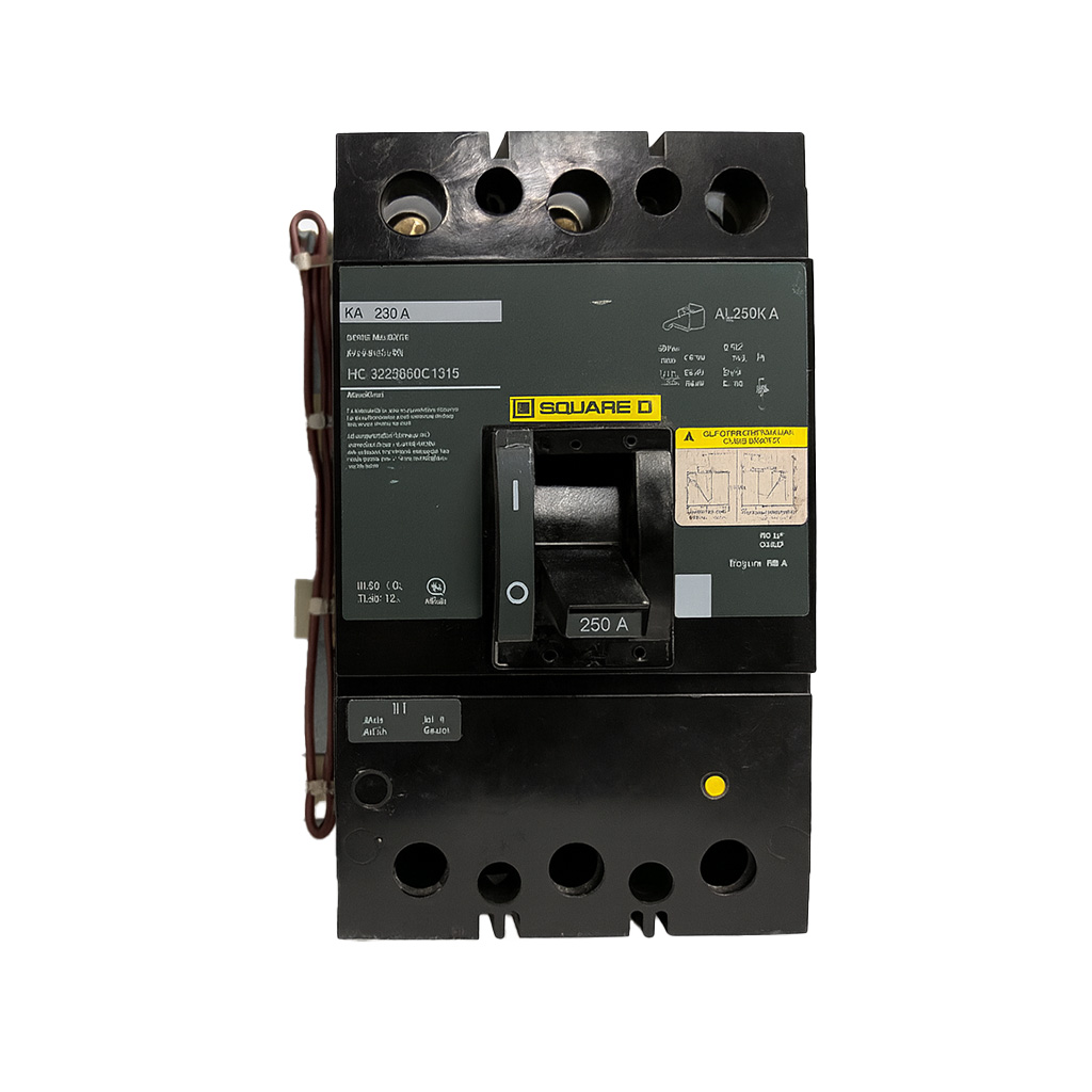 SQUARE D - KH 250 A - PowerPact Circuit Breaker - Tested - Gruber Power ...