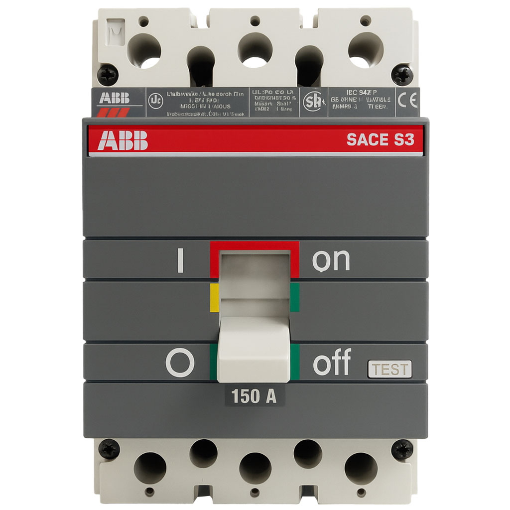 ABB - S3N - SACE S3 - 3POLE - N-6037 - Circuit Breaker - Tested ...