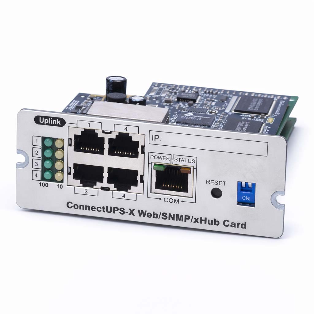 Eaton 116750221-001 - The Connect UPS-X Web/SNMP Adapter, 4-Ports ...